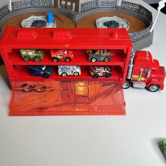 Mattel | Toys | Disney Pixar Cars Mini Racers Crank And Crash Derby ...